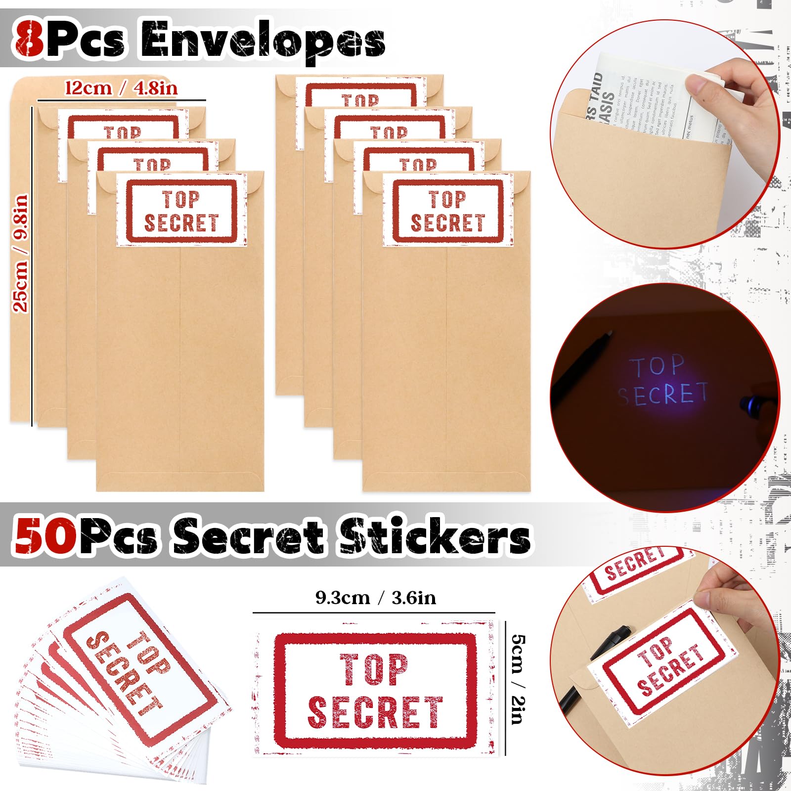 Snapklik.com : Spy Detective Party Favors Birthday Supplies For Kids ...