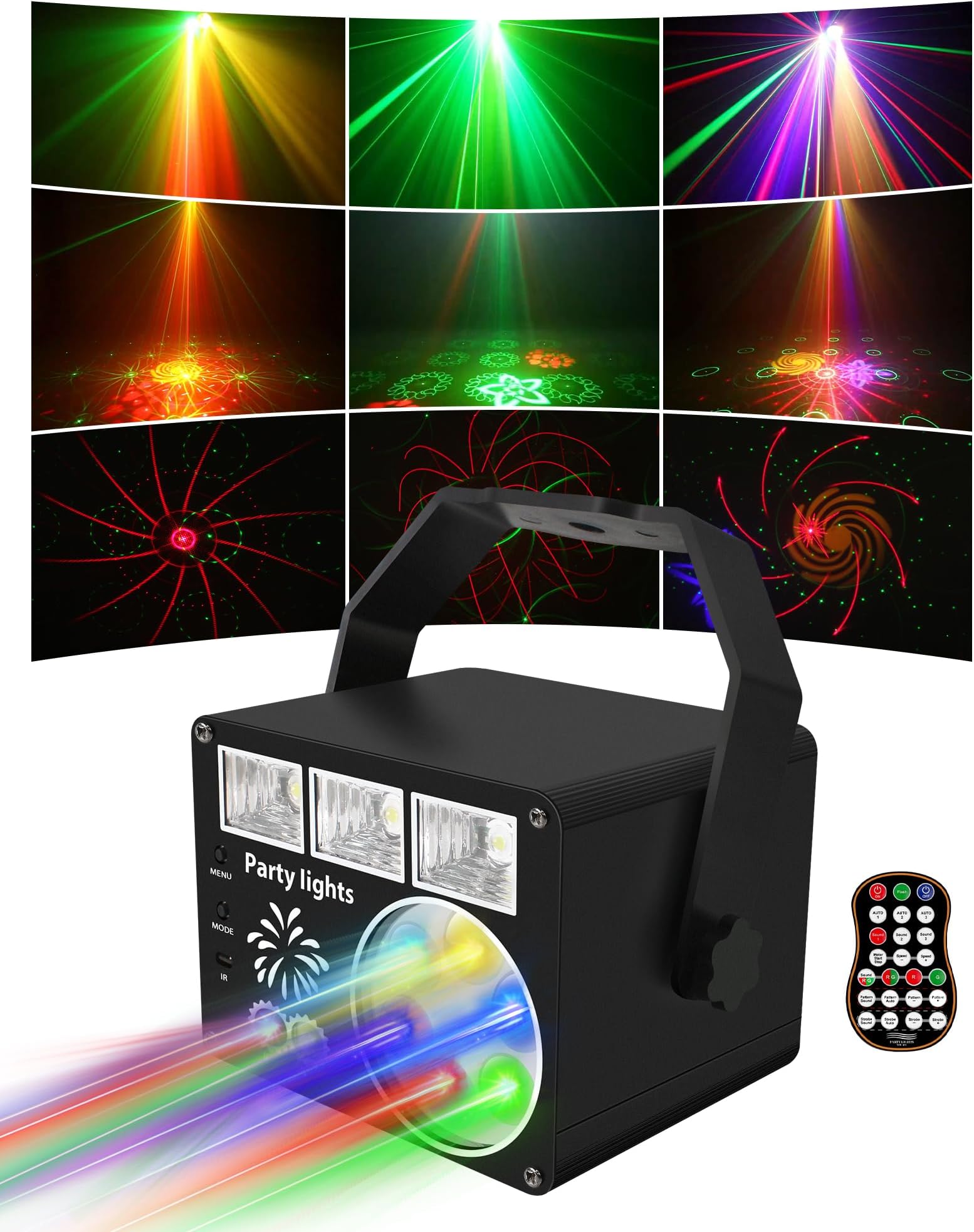 BETOPPER Moving Head DJ Lights 7 * 8W RGBW 4 in 1 LED Stage Lights ...
