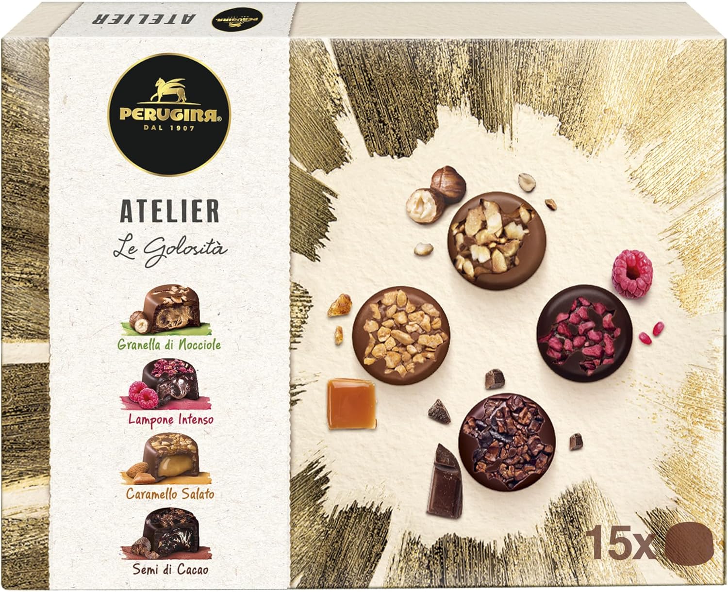 PERUGINA Atelier le Golosità Cioccolatini Assortiti, Scatola Regalo 186g : Amazon.it: Alimentari ...