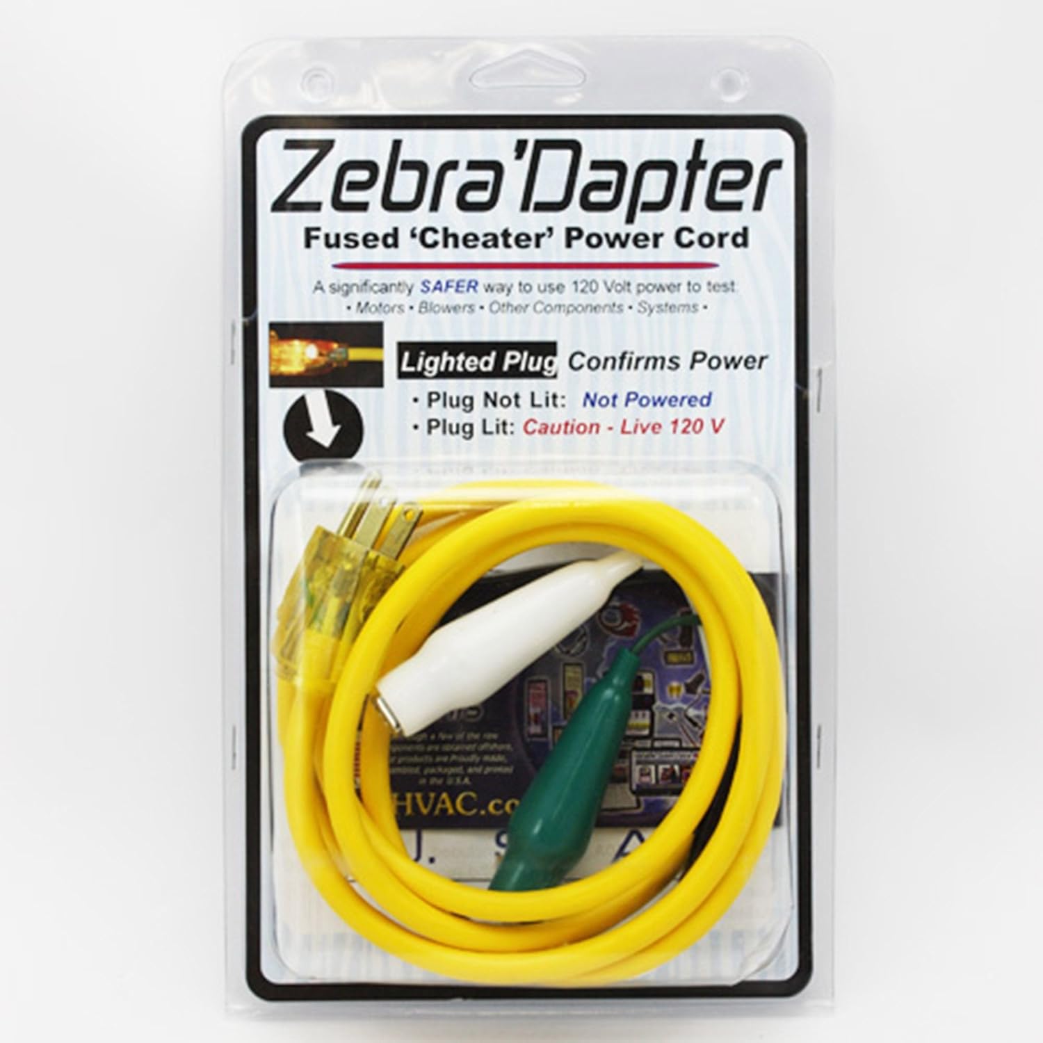 Amazon.com: ZEBRA INSTRUMENTS INC ZD001 6ft Lighted Male ZebraDapter ...