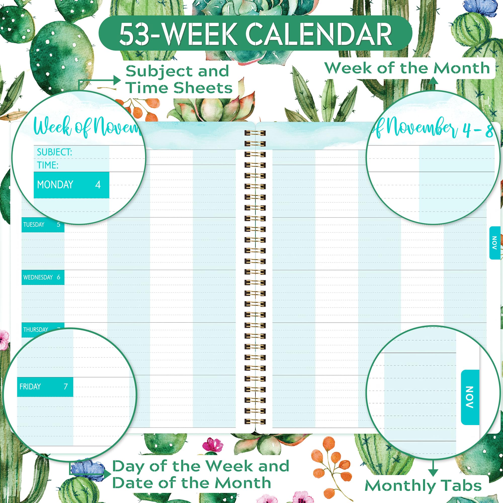 Snapklik.com : 2024-2025 Teacher Planner - Lesson Planner 2024-2025 ...