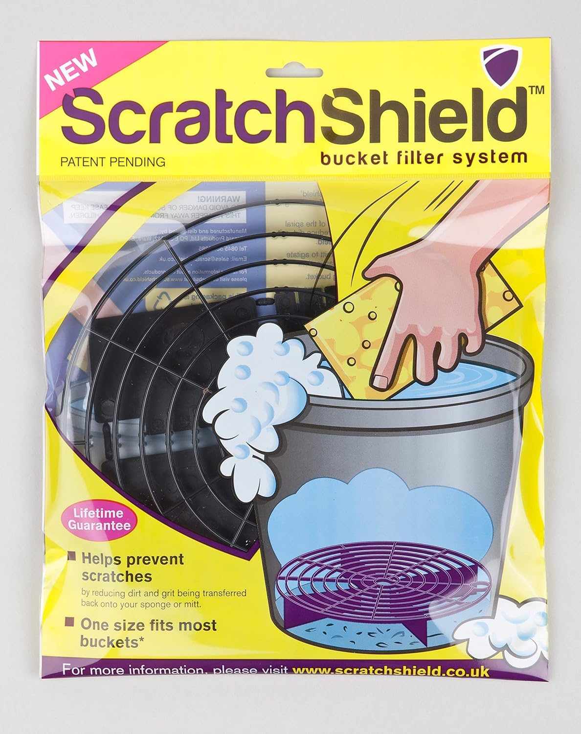 Scratch Shield Car Wash Bucket Filter : Amazon.co.uk: Automotive