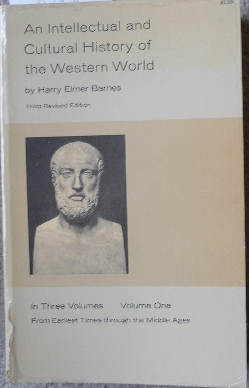 An Intellectual and Cultural History of the Western World (Volume One ...
