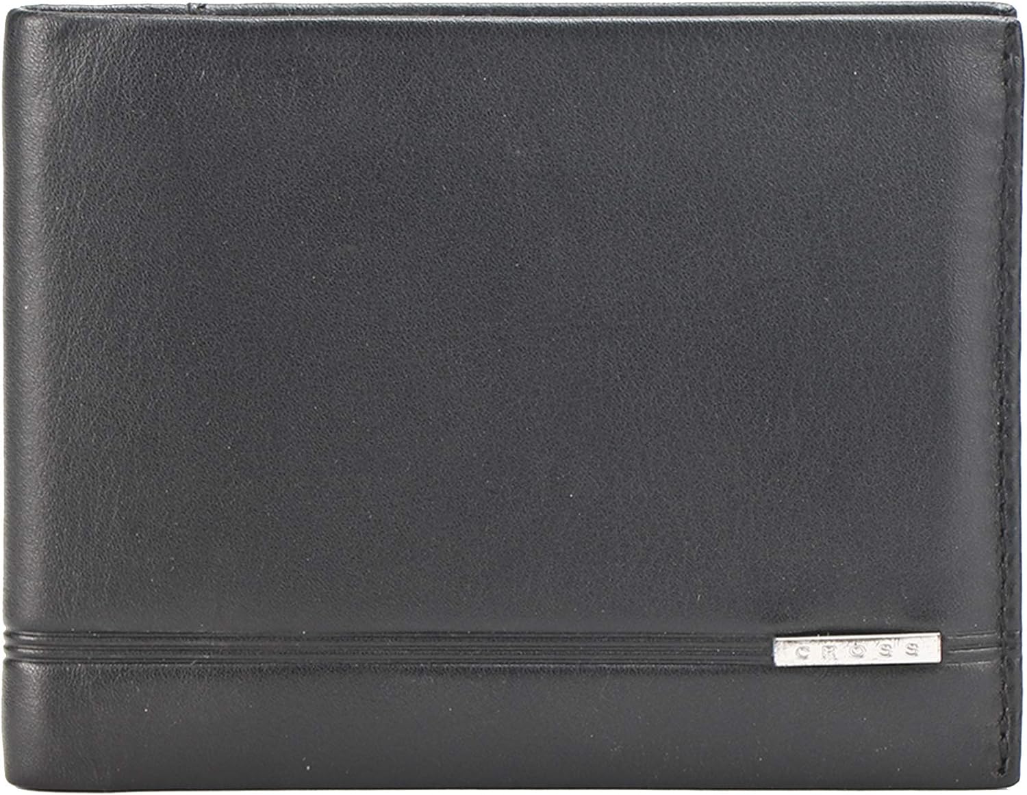 Cross Mens Leather Bifold Wallet with Removable Credit Card Case (Black ...