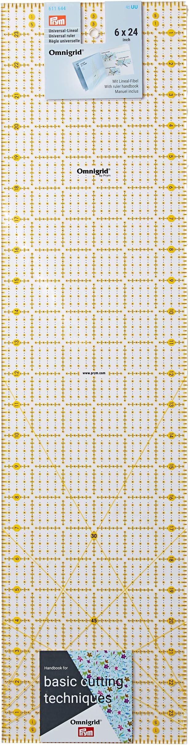 Prym - Omnigrid (10 x 45cm) Universal Ruler - 1 Unit : Amazon.co.uk ...