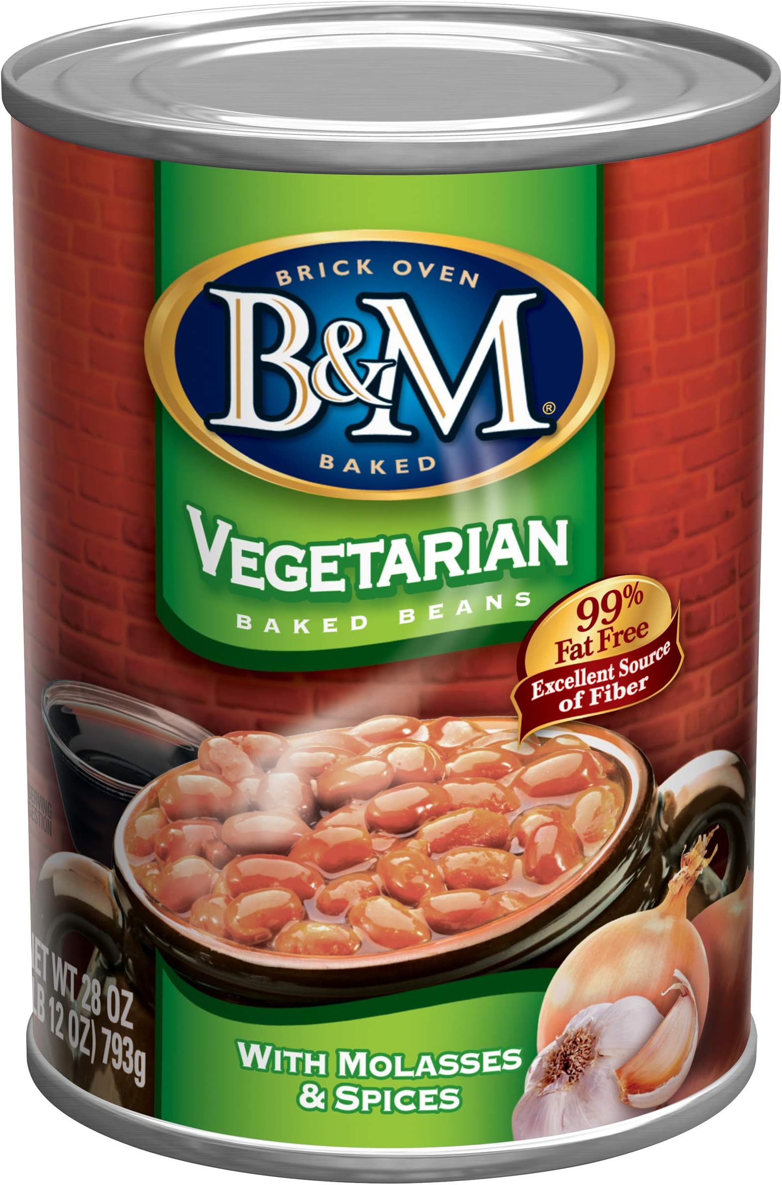Amazon.com : B&M Baked Beans, Vegetarian, 28 Ounce (Pack of 12 ...