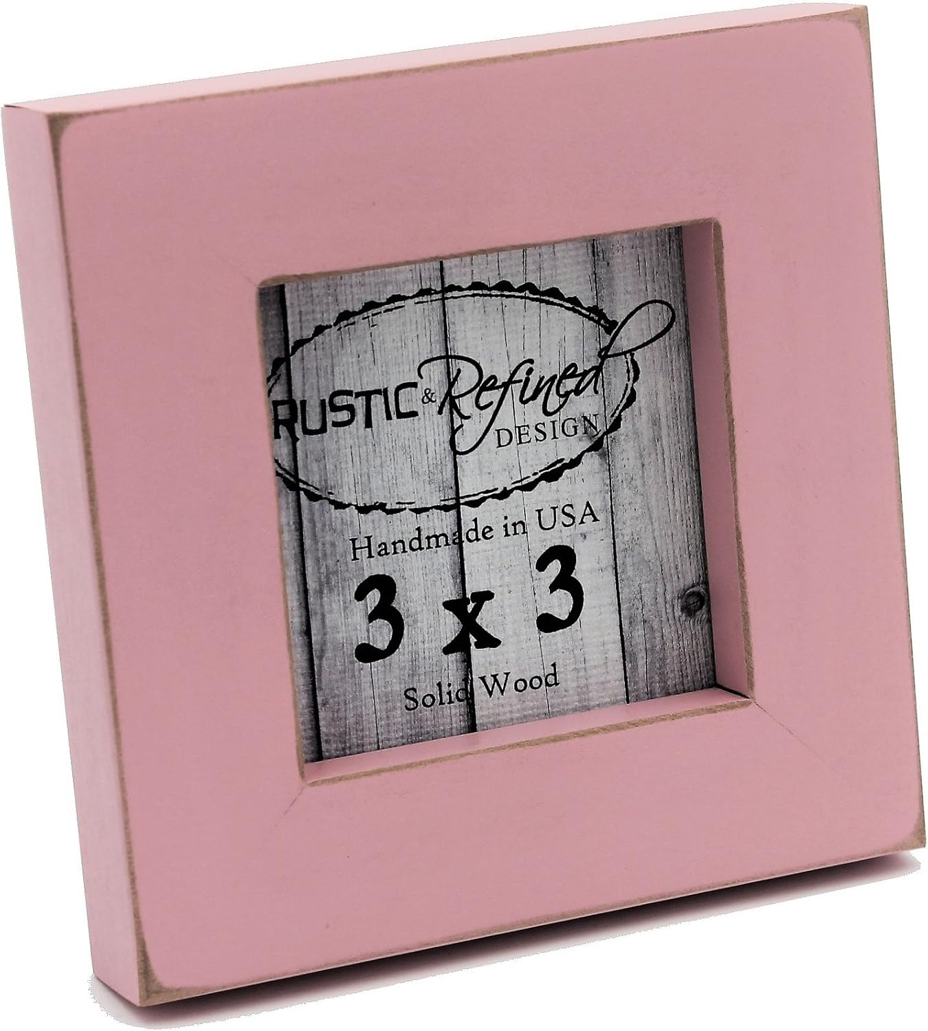 Amazon.com - Rustic and Refined Design 3x3 Solid Wood Made in USA ...