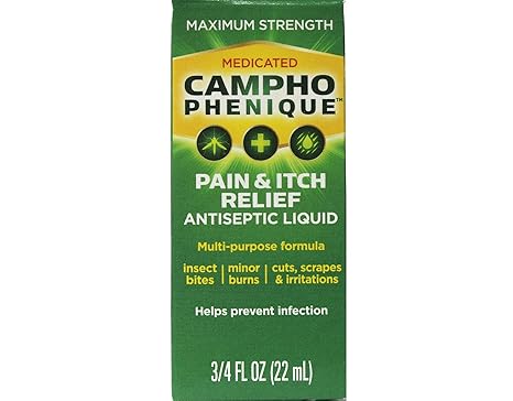 Amazon.com: Campho-Phenique Antiseptic Liquid 3/4 oz : Health & Household