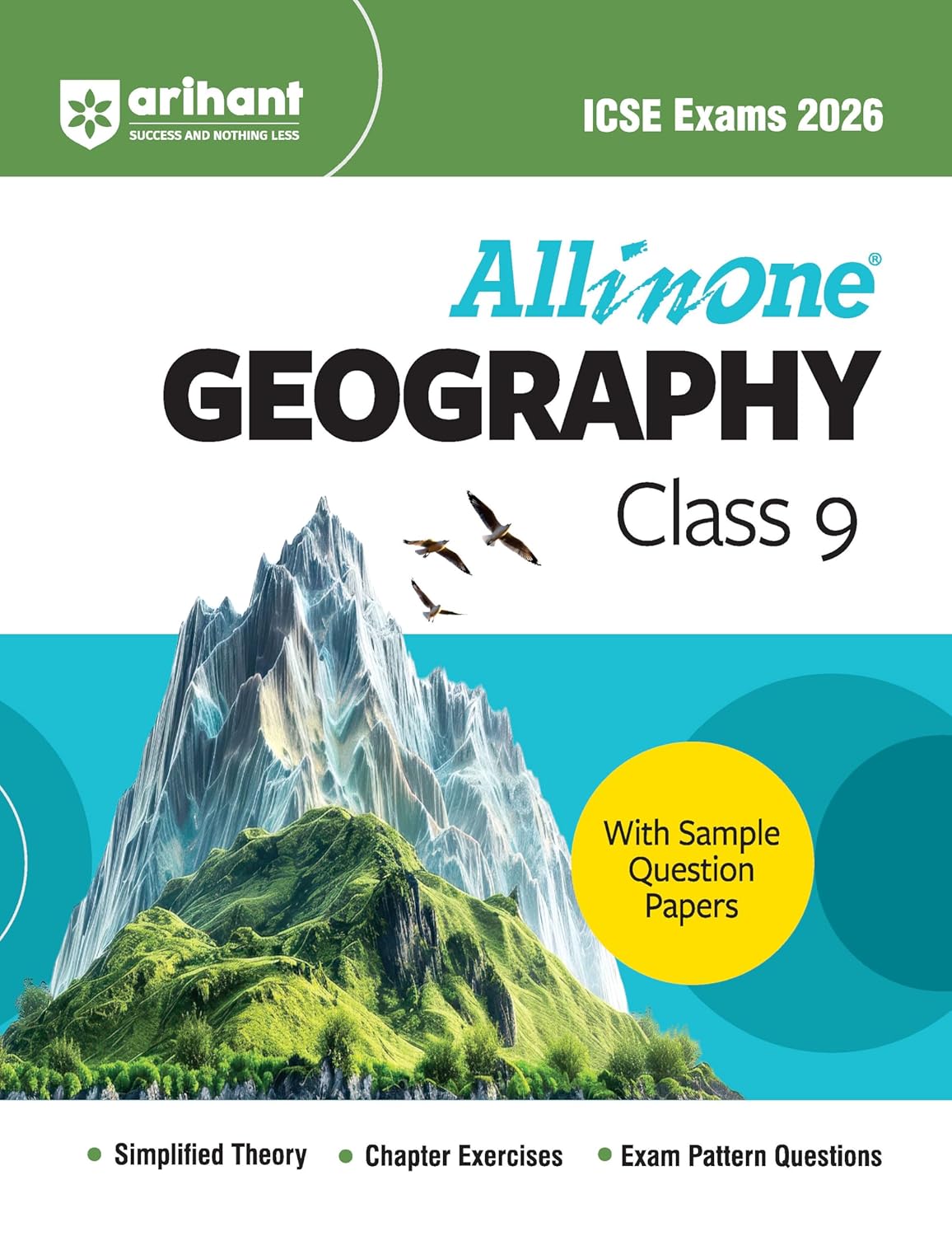 Arihant All in one Geography Class 9 for ICSE Exams 2026 | With Simplified Theory, Topic ...