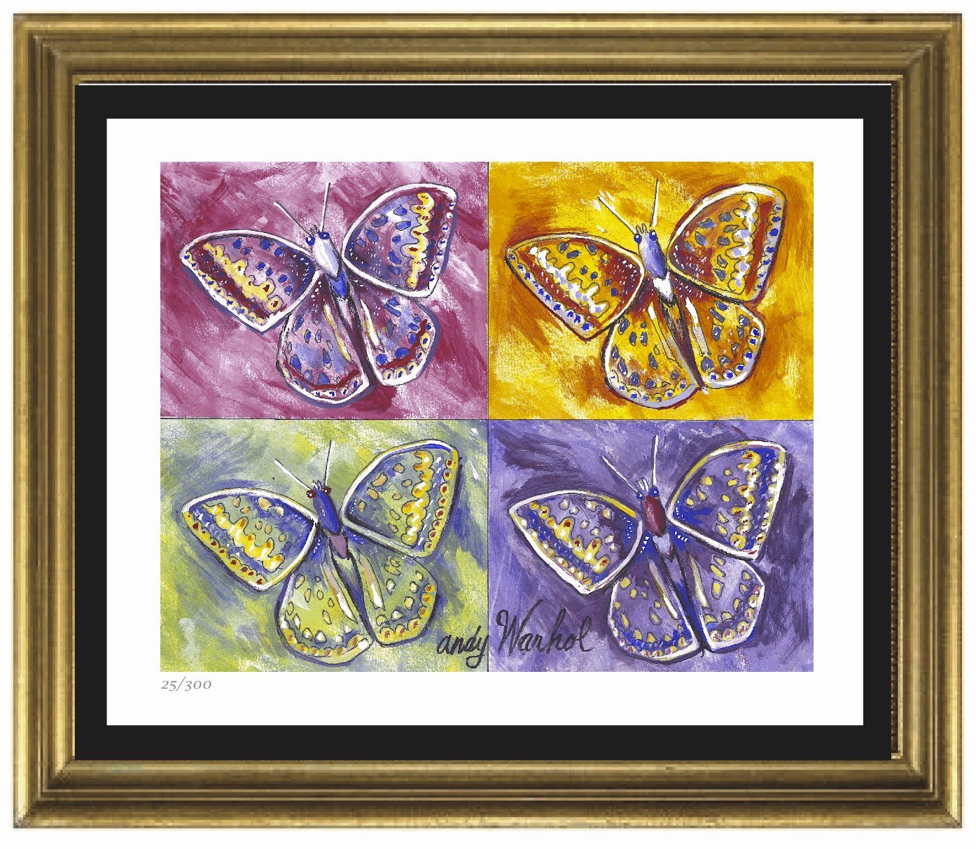 Andy Warhol Butterfly