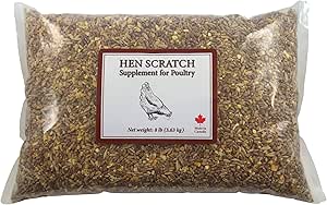 Hen Scratch (8 lb) | Chicken Scratch | Supplement for Poultry ...