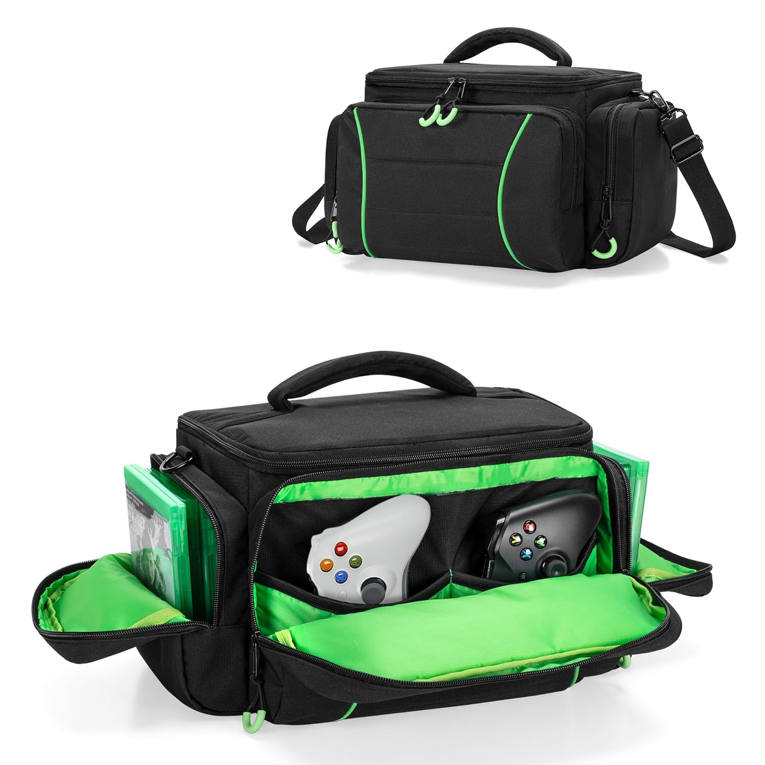 Amazon.com: PGmoon Game Console Carrying Case Compatible with Xbox ...