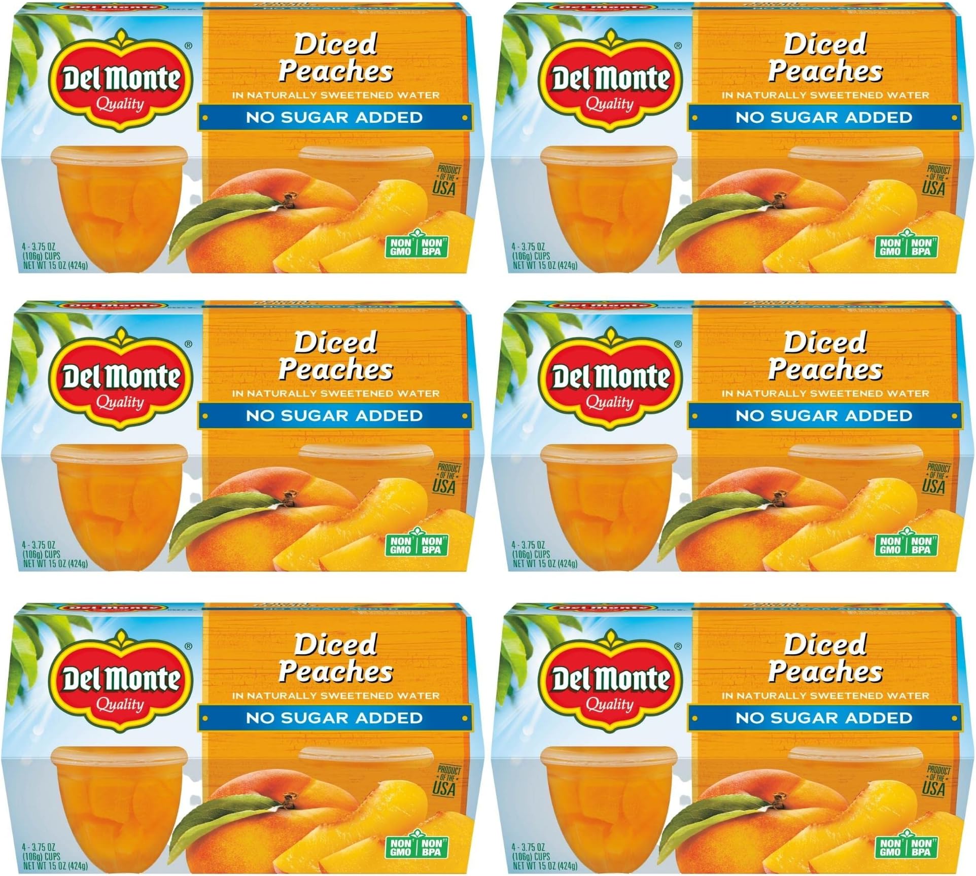 Amazon.com: Del Monte Bubble Fruit Gel Pineapple and Boba in Tropical ...