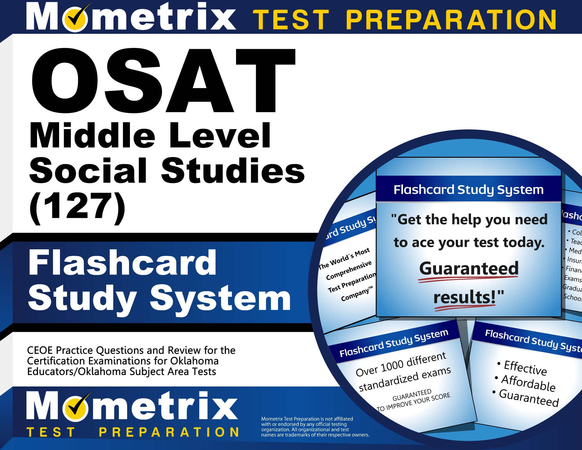 OSAT Middle Level Social Studies (127) Flashcard Study System: CEOE ...