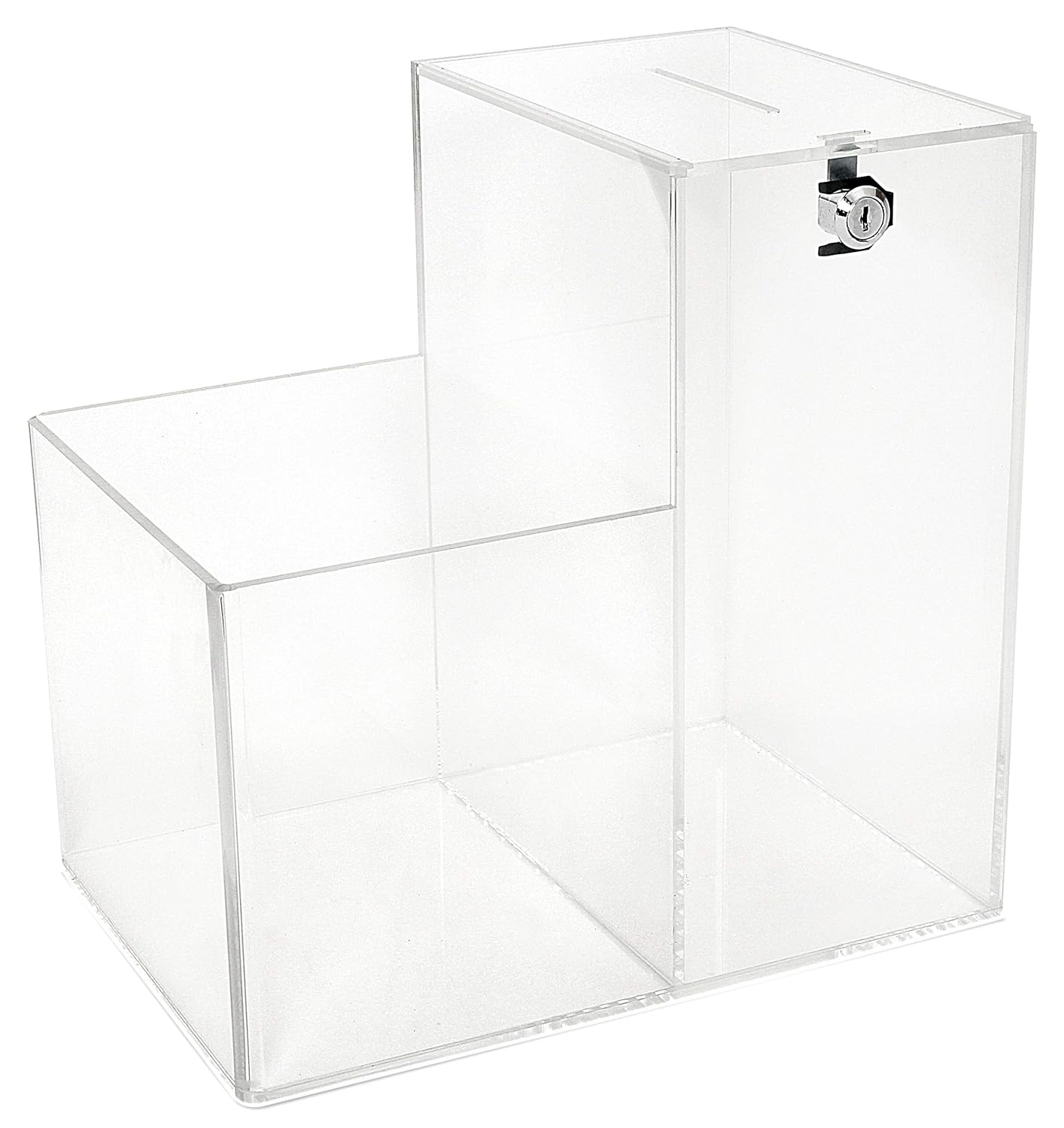 Deluxe Charity Donation Collection Box for Fundraising Campaigns - with ...