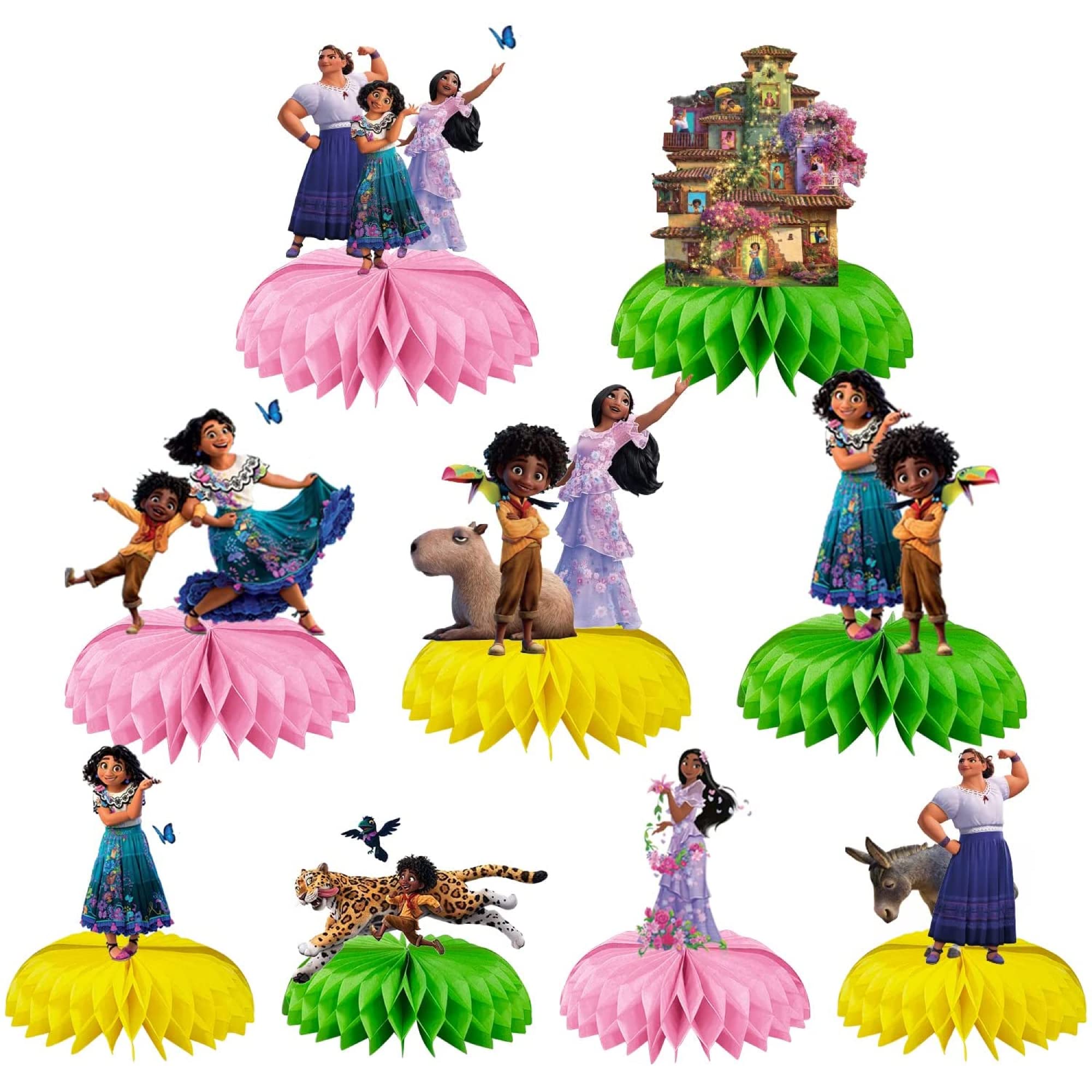 Buy Magic Movie Centerpieces for Tables, Pack of 9 Honeycomb ...