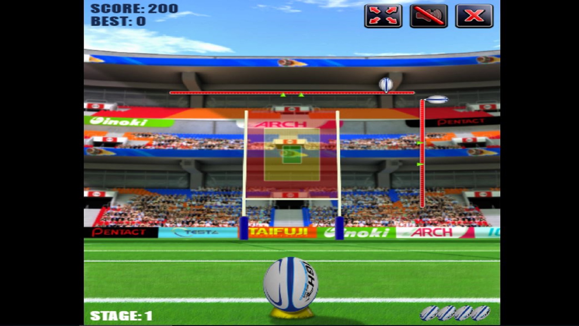 Rugby Kicks Game - App on the Amazon Appstore
