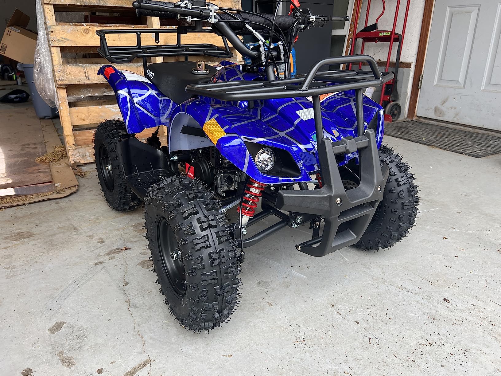 $58/mo - Finance X-PRO ATV 4 Wheelers 40cc ATV Quads Quad (Spider Blue ...