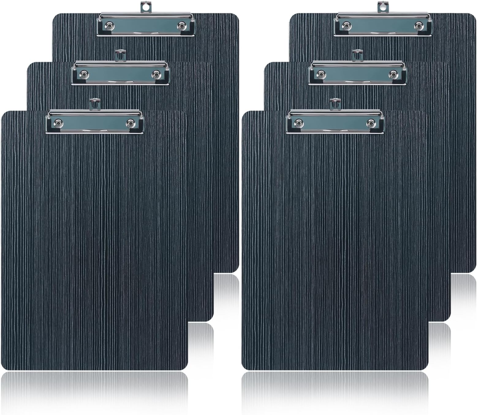 A5 Clipboard, 6 Pack Wooden Clipboards with Hanging Hole, Clipboard ...