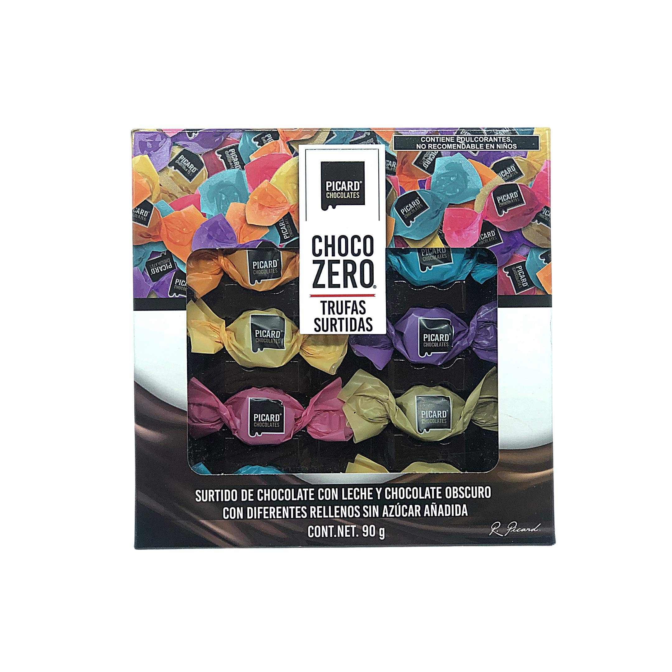 Choco Zero Trufas Surtidas Picard. Moka, Kirsh, Crema de Chocolate ...