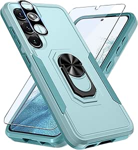 Amazon.com: Janmitta Compatible with Samsung Galaxy S23+ Plus Case with Screen Protector+Camera ...