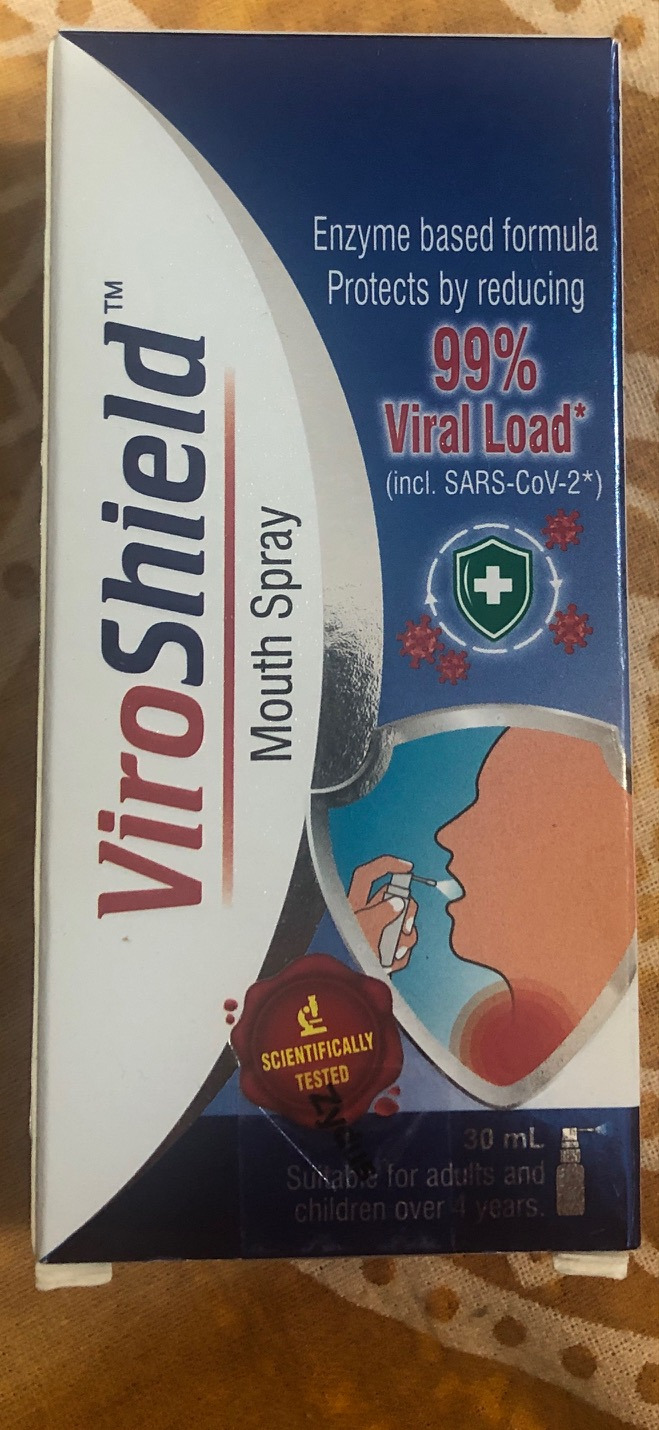 Buy Viroshield Mouth Spray, Protection Against Viral Infection, For ...