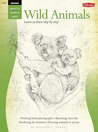 Wild Animals: Learn to Draw Step by Step: Powell, Willilam F ...