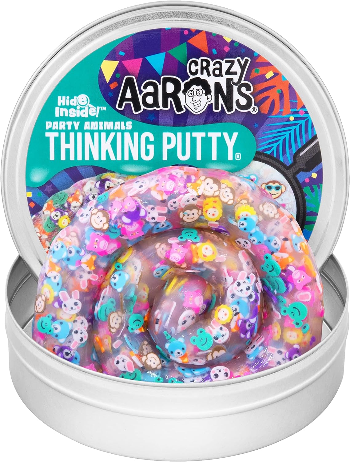 Amazon.com: Crazy Aaron's Thinking Putty® - Party Animals - Hide Inside ...