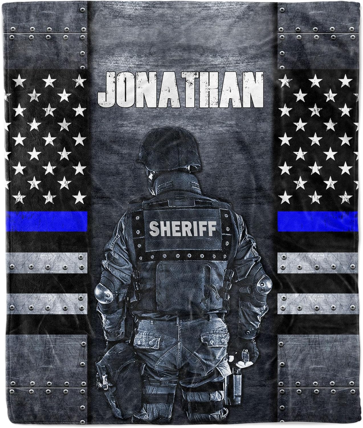Amazon.com: MINIVINE Personalized Gift, Custom Police Dispatcher Army ...