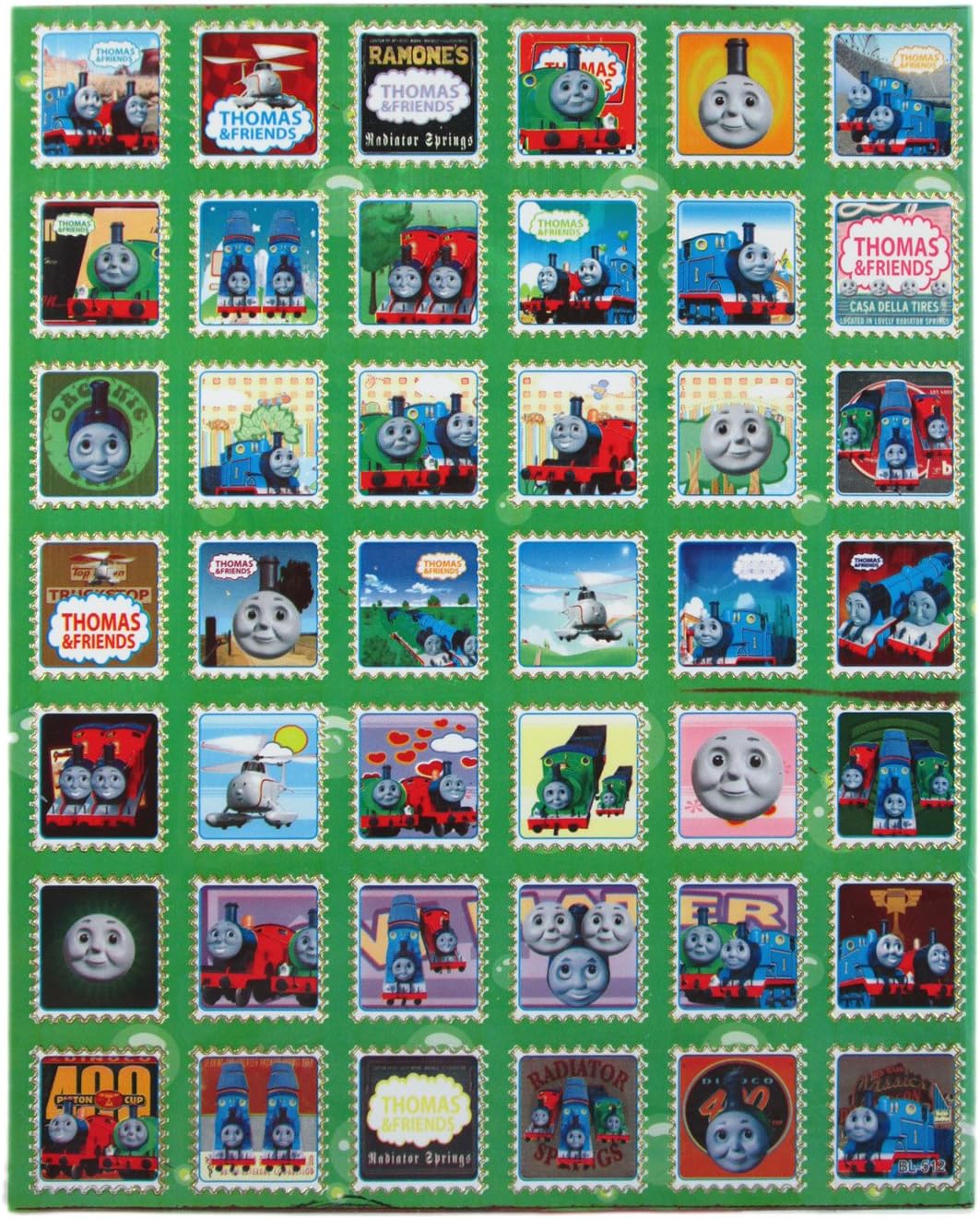 Thomas and Friends Stamp Style Stickers - Thomas and Friends Sticker ...