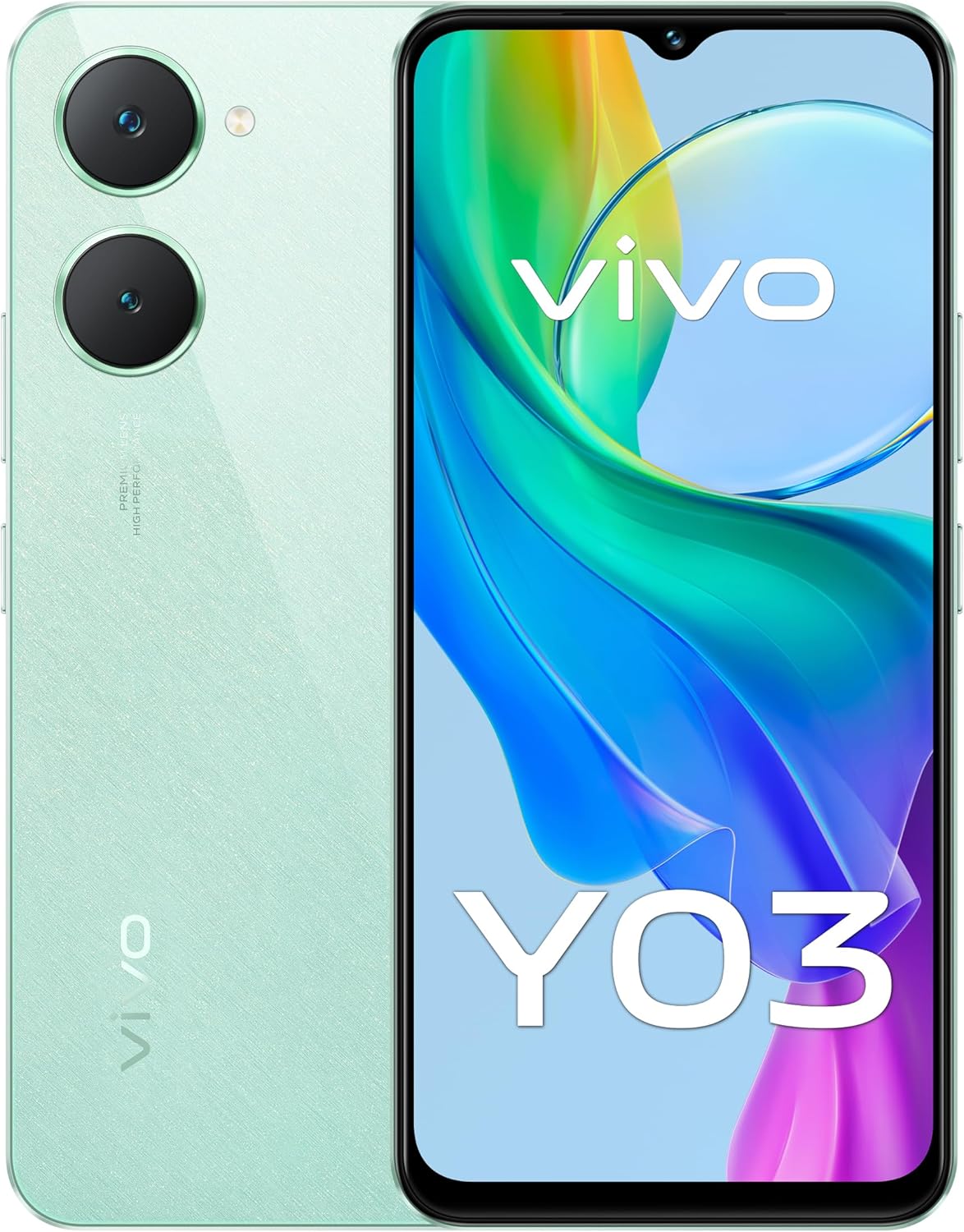 vivo Y03 4G Dual SIM Gem Green 4GB RAM 128GB 5000Mah - Middle East ...