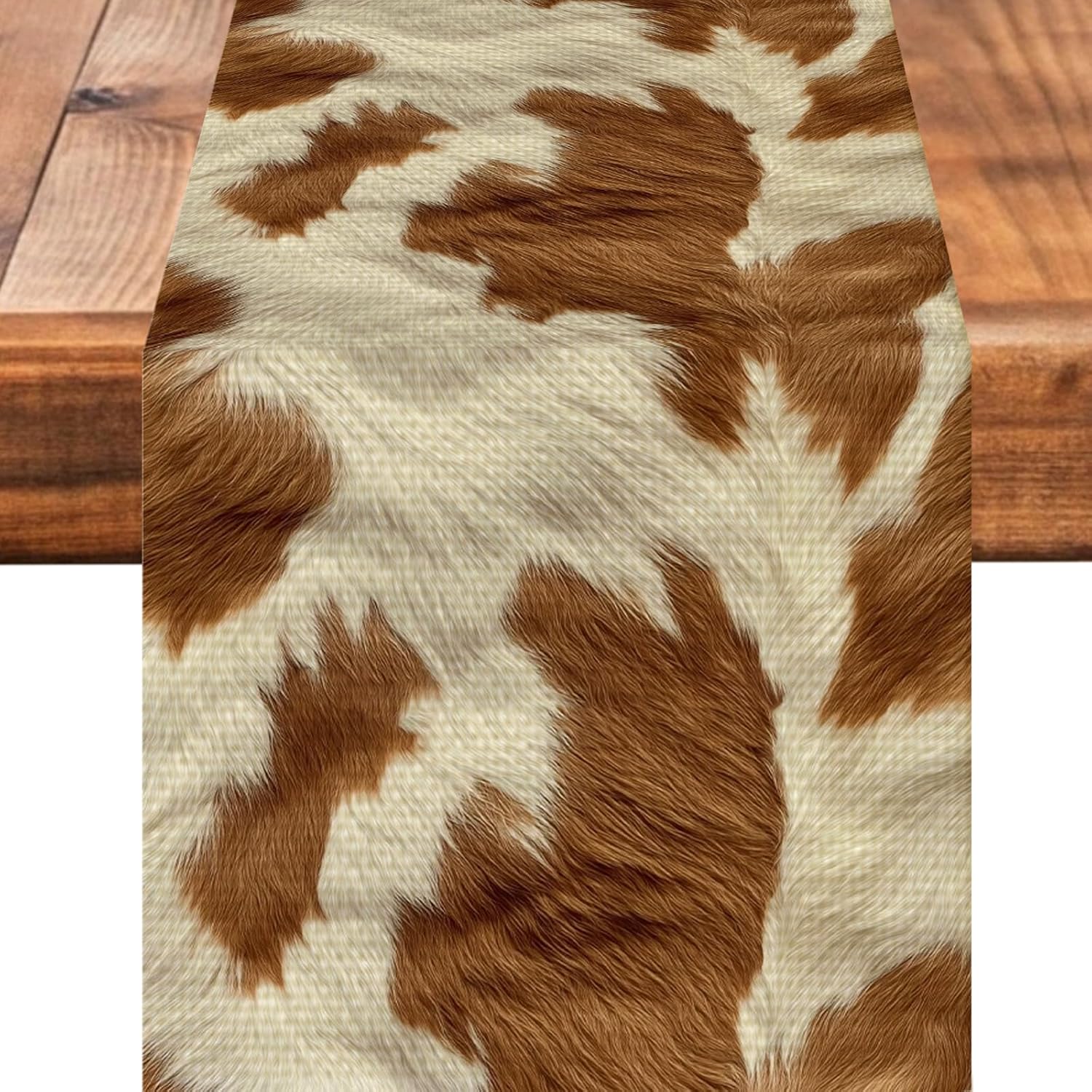 Amazon.com: mutakin Cow Print Table Runner Seasonal Farmhouse Kitchen ...