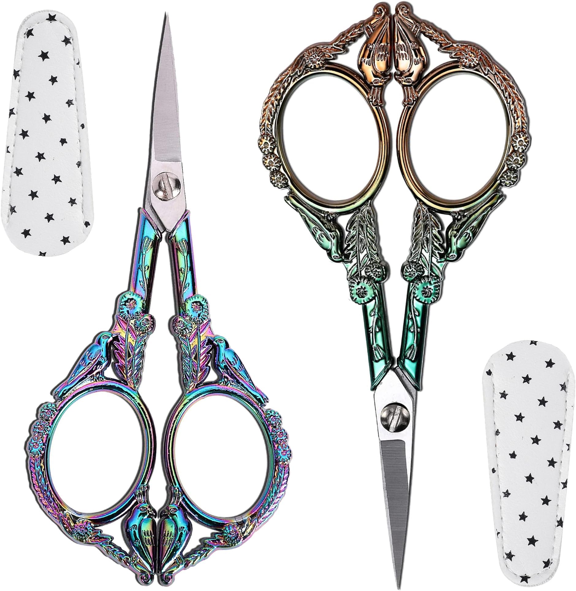 Amazon.com: HITOPTY Embroidery Scissors Sewing Scissor Sharp Pointed ...