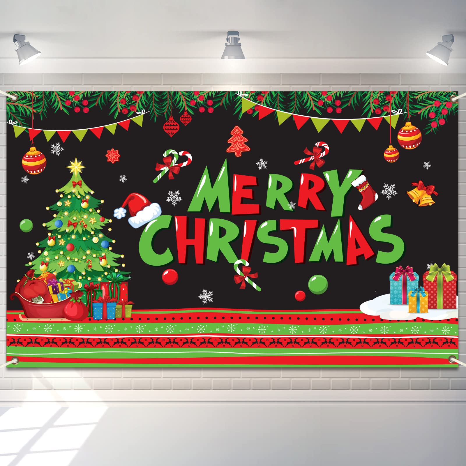 Christmas Photo Booth Backdrop