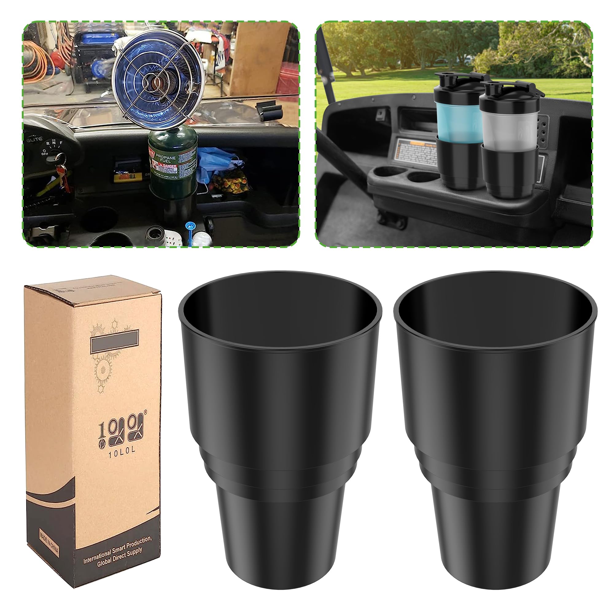 Snapklik.com : 10L0L Universal Golf Cart Heater Propane Cup Holder For ...