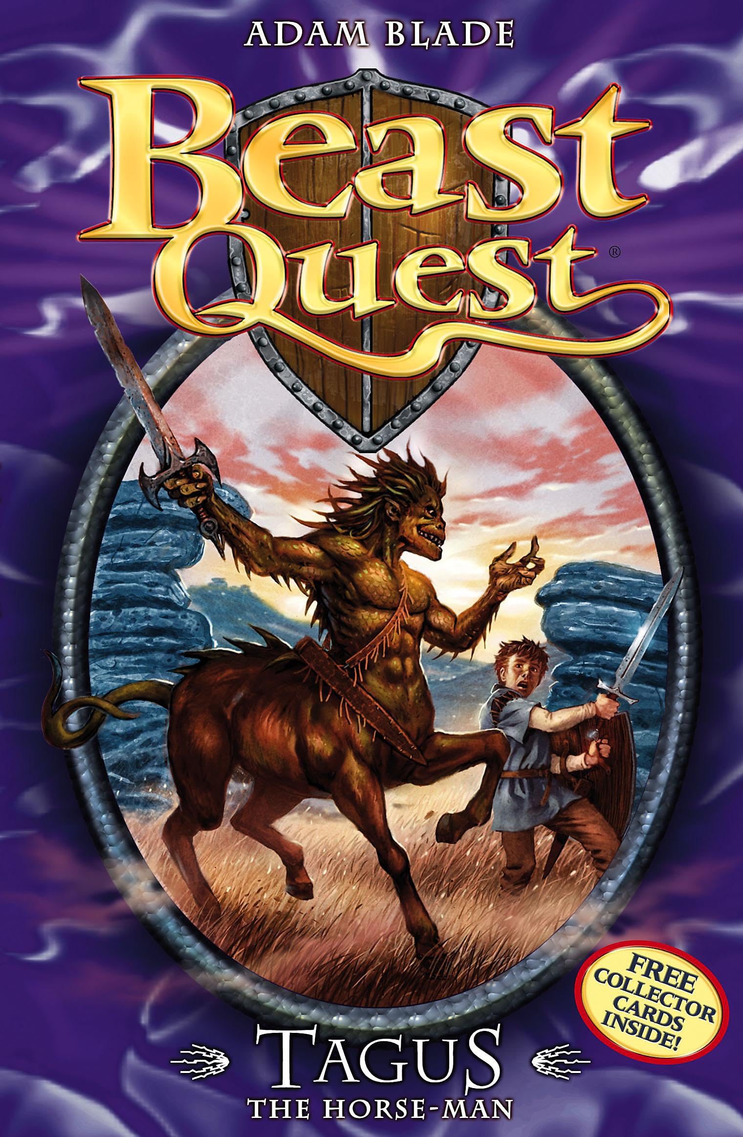 Amazon.co.jp: Beast Quest: Tagus the Horse Man: Series 1 Book 4 : Blade ...