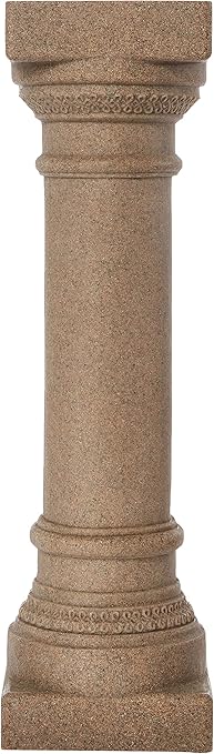 Amazon.com : EMSCO Group Greek Column Statue – Natural Sandstone ...