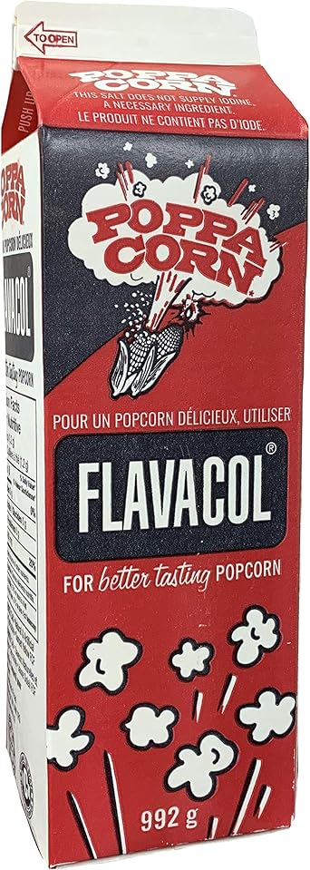 Poppa Corn FLAVACOL Seasoning Popcorn Salt - Secret Ingredient ...