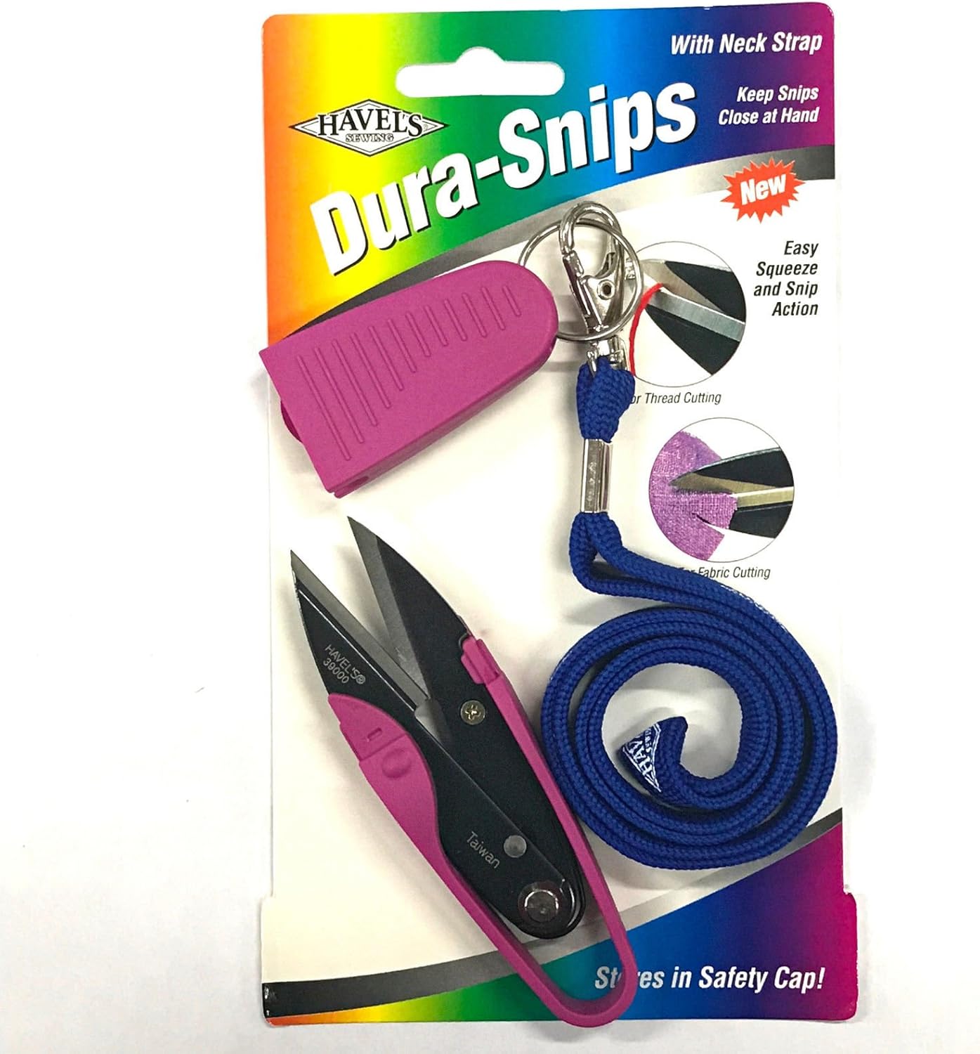Amazon.com: Havel's Dura-Snips 4-3/4" Squeeze Style Thread Snips Cutter ...