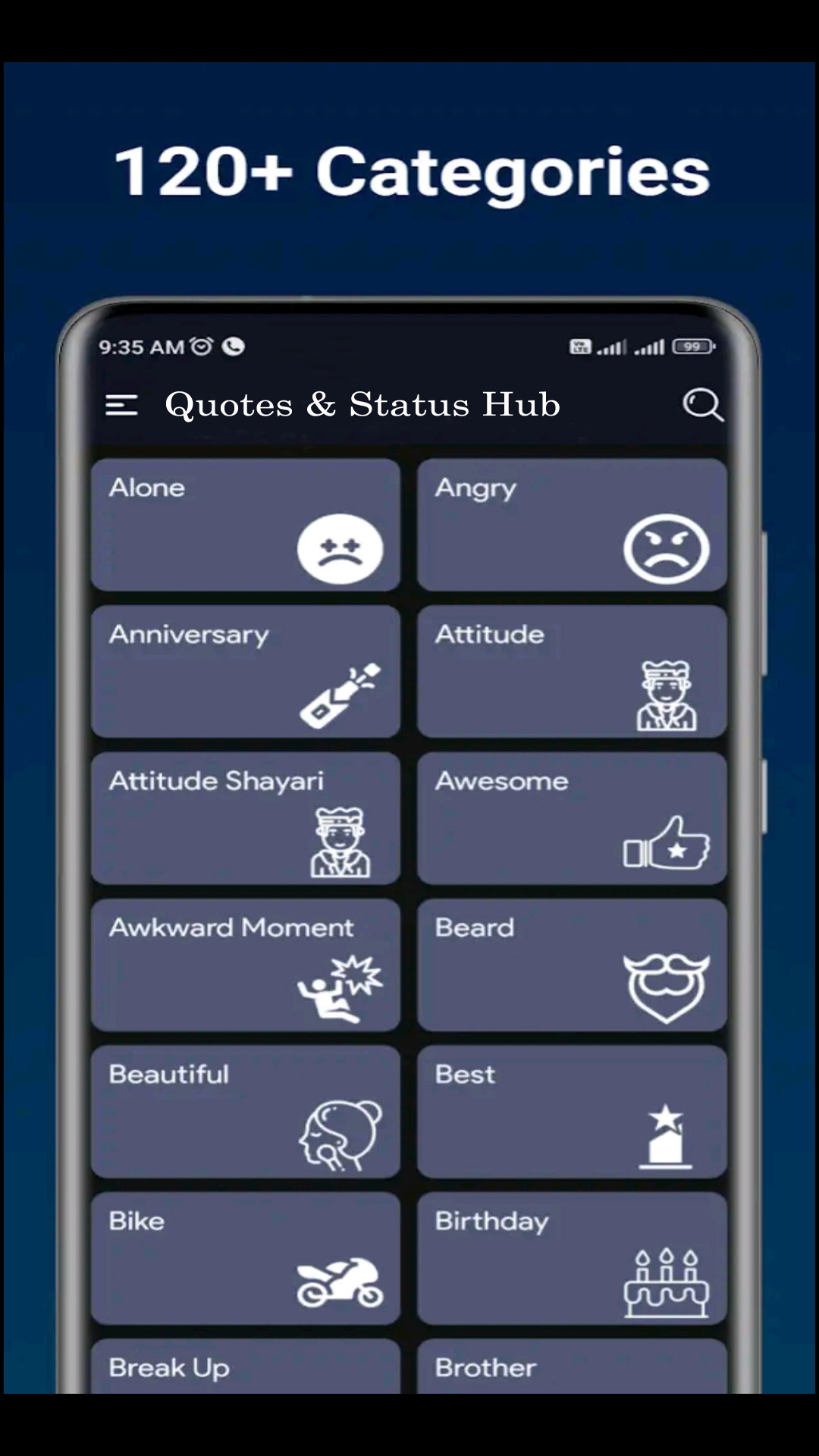Quotes & Status Hub - App on Amazon Appstore