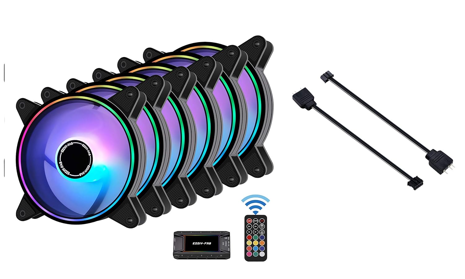 Amazon.com: Moonlight 6 Pack Kit+ Hub X LED Adapter : Electronics