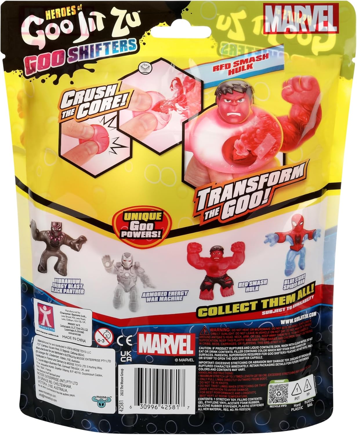 Goo Shifters Hulk Stretchy Hero Figure - Crush, Barbados | Ubuy
