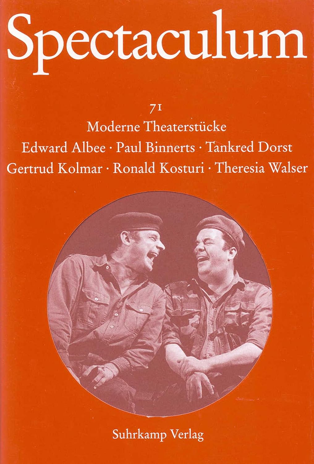 Spectaculum 71: Sechs moderne Theaterstücke : Albee, Edward, Binnerts ...