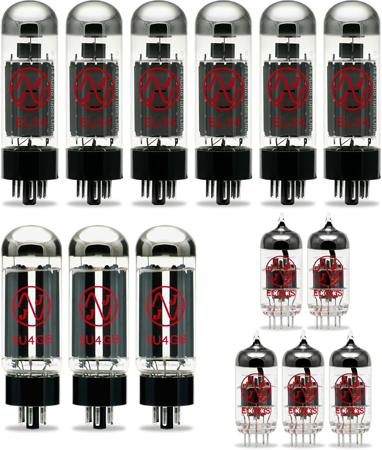 Amazon.com: JJ Tube Upgrade Kit For Mesa Boogie Triple Rectifier EL34 ...