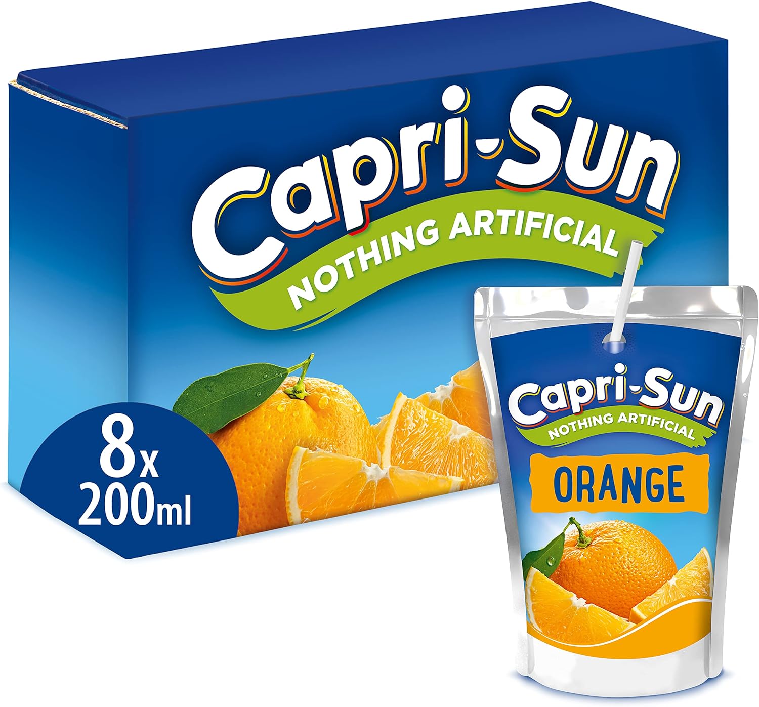 Capri-Sun Orange 8 x 200 ml : Amazon.co.uk: Grocery