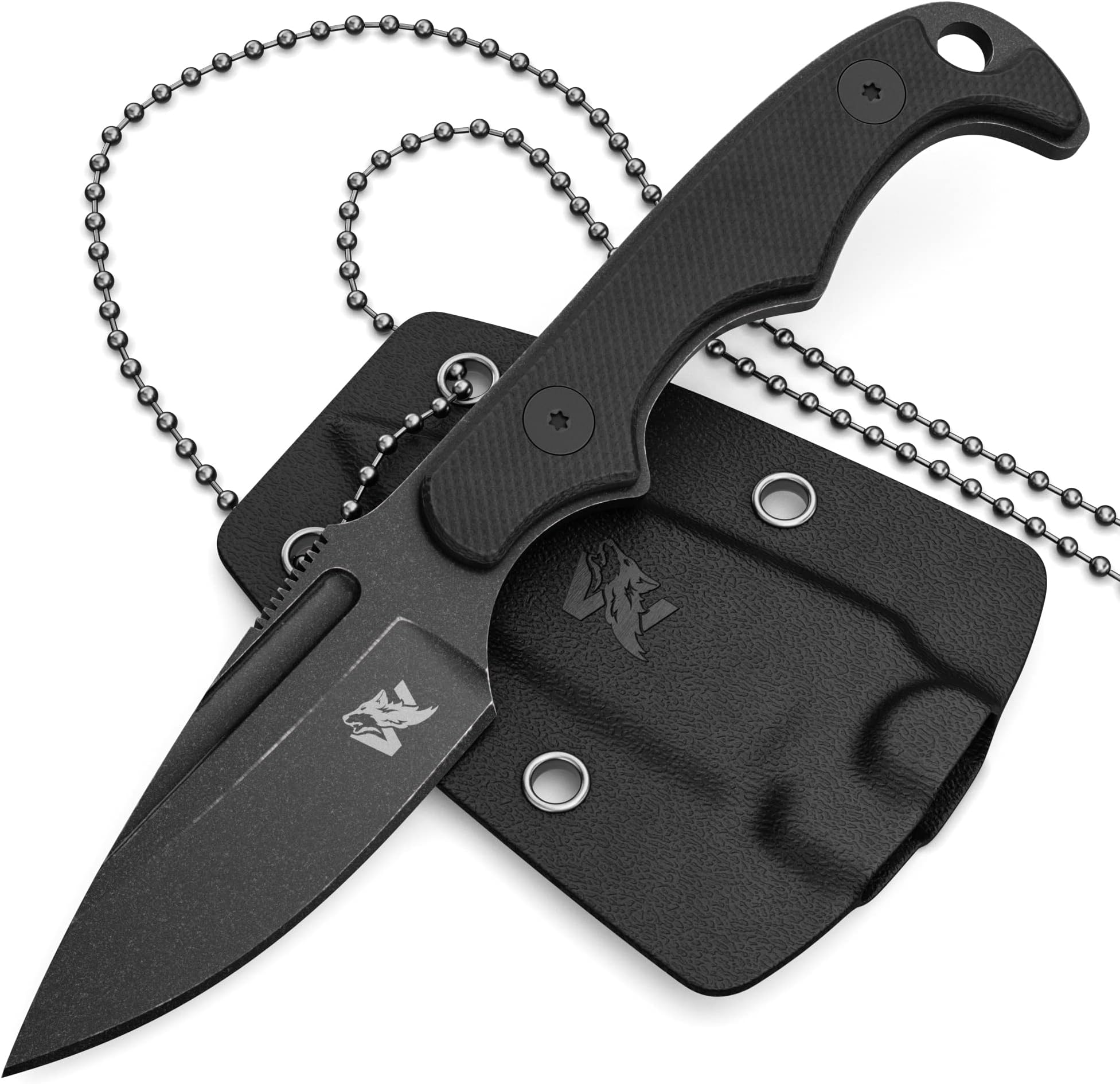 Schmiedeglut Sacki-Mini Unlimited I rostfreier Damast I Neckknive I ...