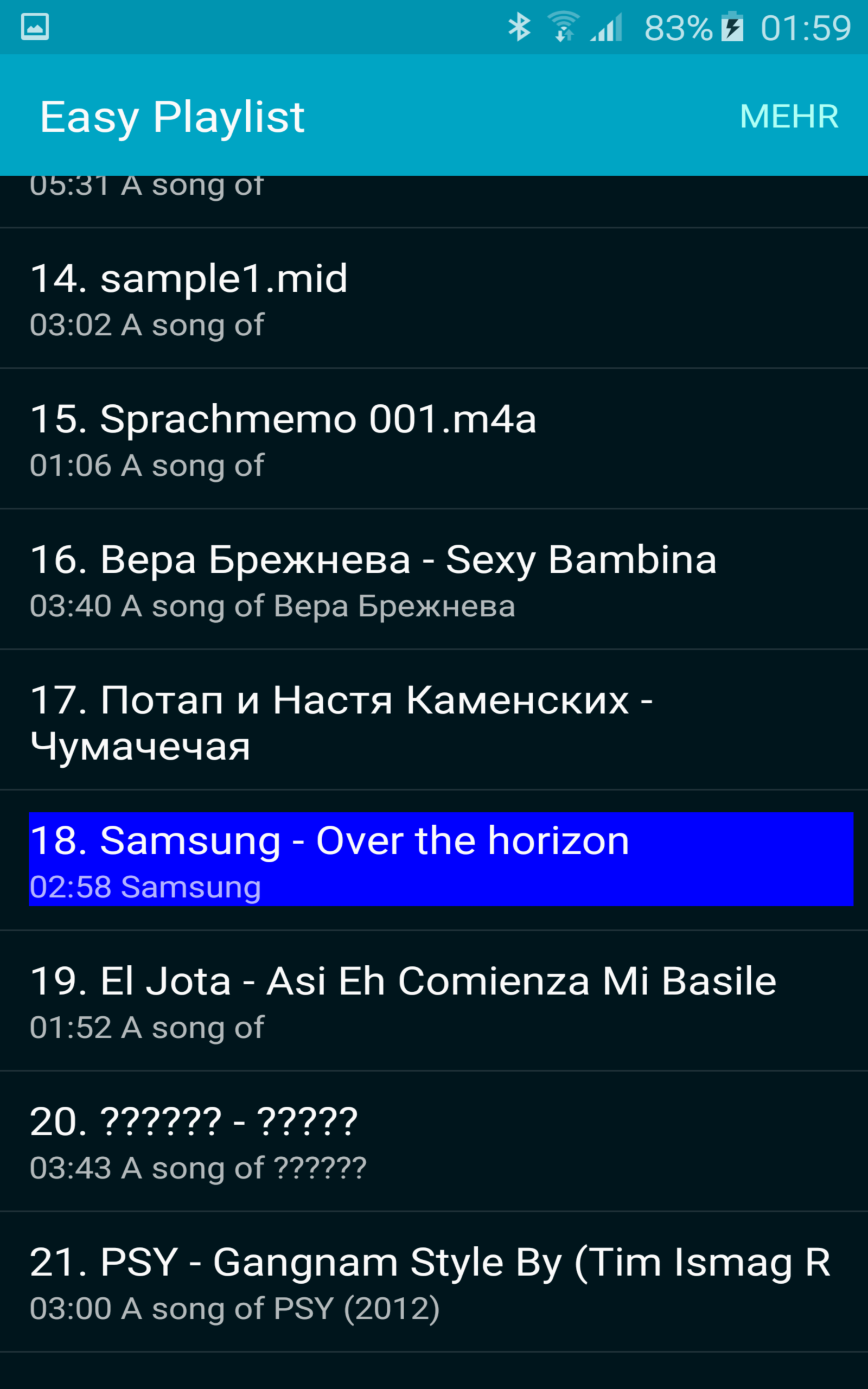 Easy Playlist - App on Amazon Appstore