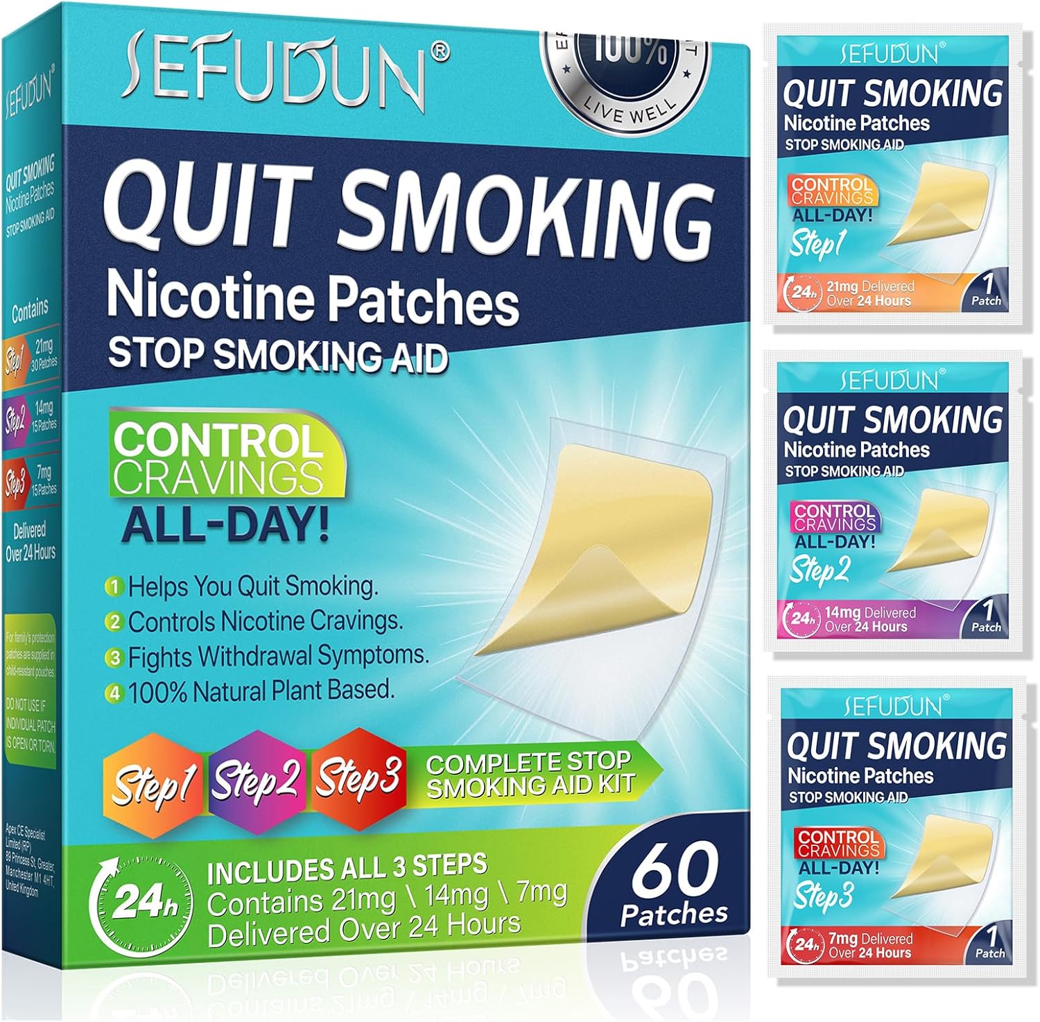 Quit Smoking Patches Stop Aid Patches,Nicotine Patches Delivered Over ...