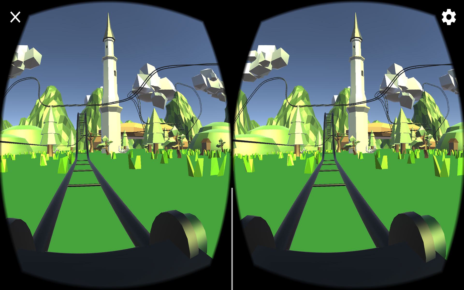 VR Dreamy Low Poly Train Ride - App on Amazon Appstore
