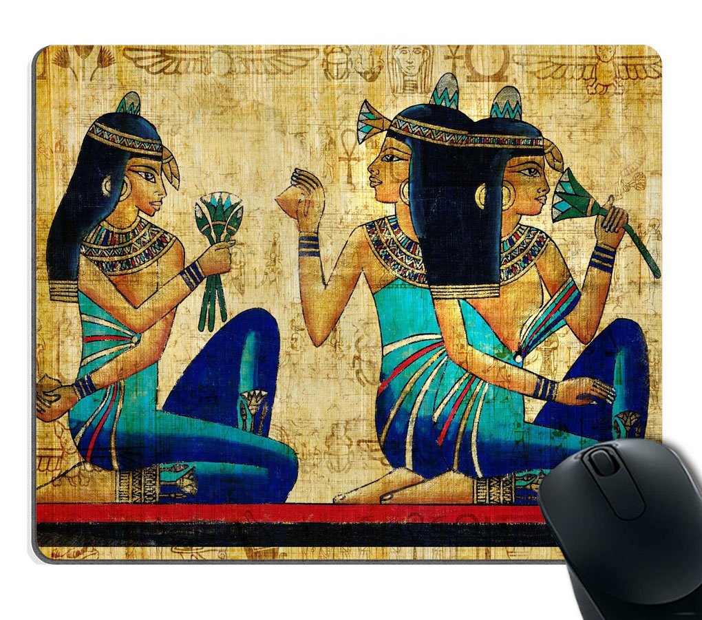 Amazon.com : Smooffly Gaming Mouse Pad Custom,Vintage Egyptian Gaming ...